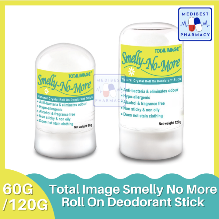 Total Image Smelly No More Roll On Deodorant Stick (60G / 120G) | Lazada