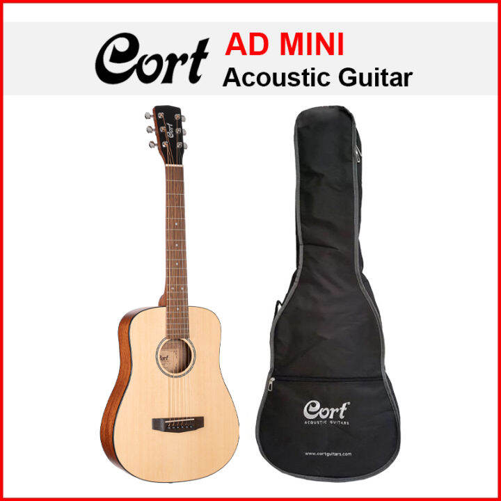 CORT AD MINI Acoustic Guitar (with Bag) | Lazada