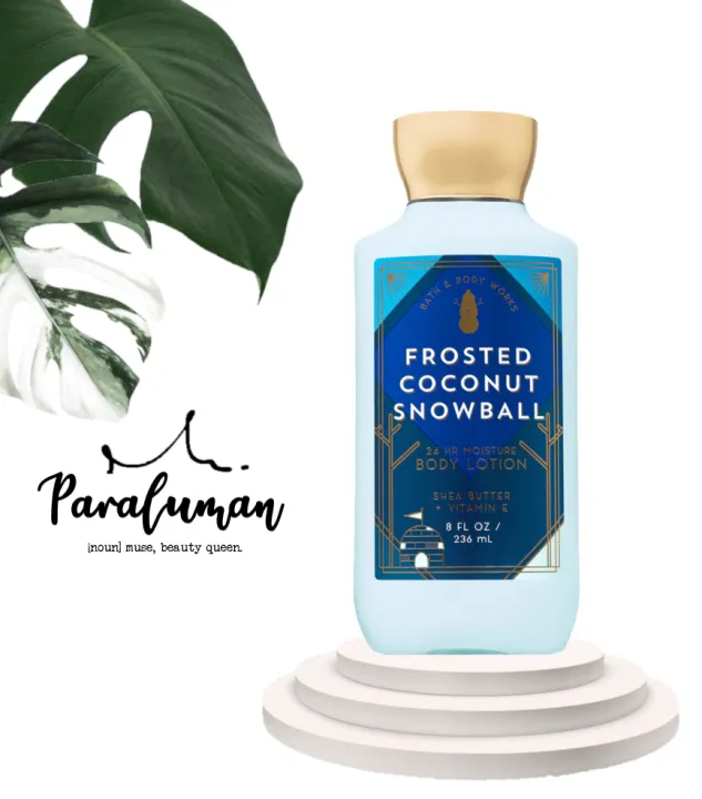 Bath And Body Works Frosted Coconut Snowball Body Lotion Lazada Ph