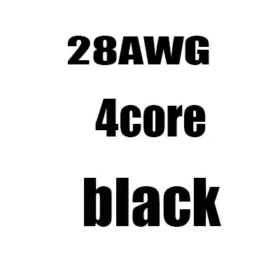 UL 2547 28AWG 2 3 4 Core Shielded Wire 10 meters Audio Line Signal ...