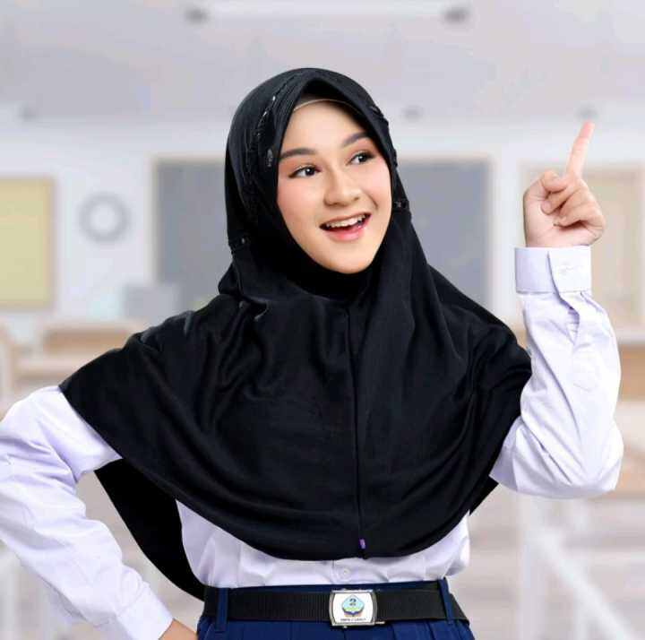 Hijab Sekolah Rabbani Geblus Hemy Series | Lazada Indonesia