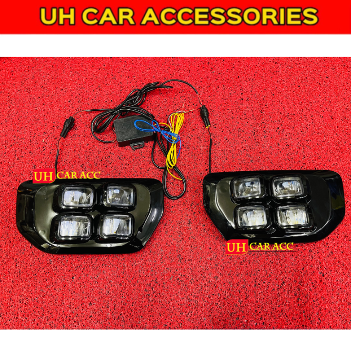 FORD RANGER T9 2022 2023 2024 XL XLT 4EYES 4 LED DAYLIGHT DRL LIGHT ...