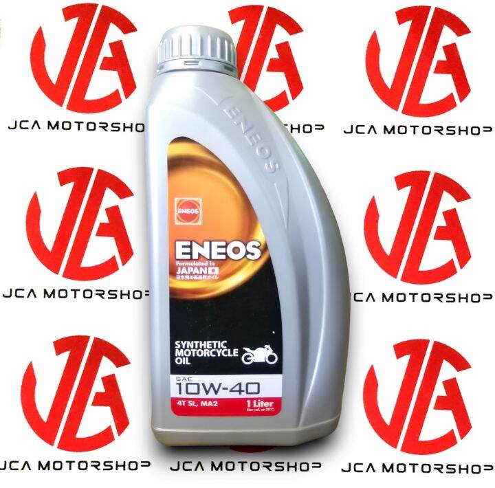 ORIGINAL ENEOS ENGINE OIL 4T MOTORCYCLE SYNTHETIC 10W-40 1L | Lazada PH