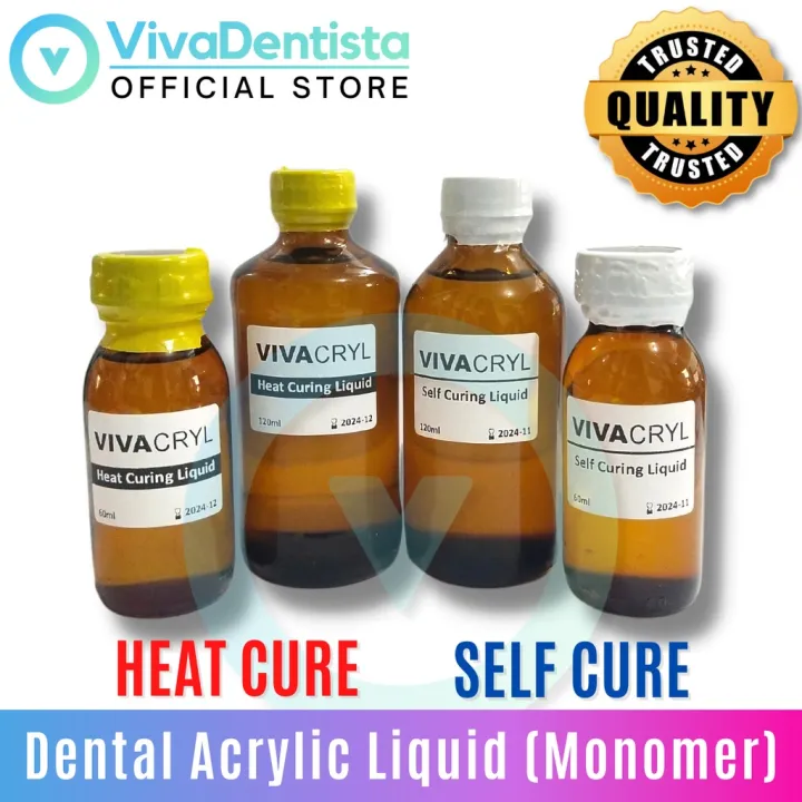 ※Dental Acrylic Liquid (Monomer) Heat Cure Self Cure☀ | Lazada PH