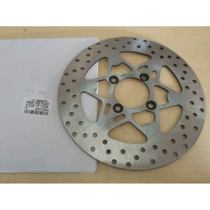 FRONT DISC PLATE MODIFY YAMAHA Y125ZR TO YAMAHA Y15ZR (V2) | Lazada