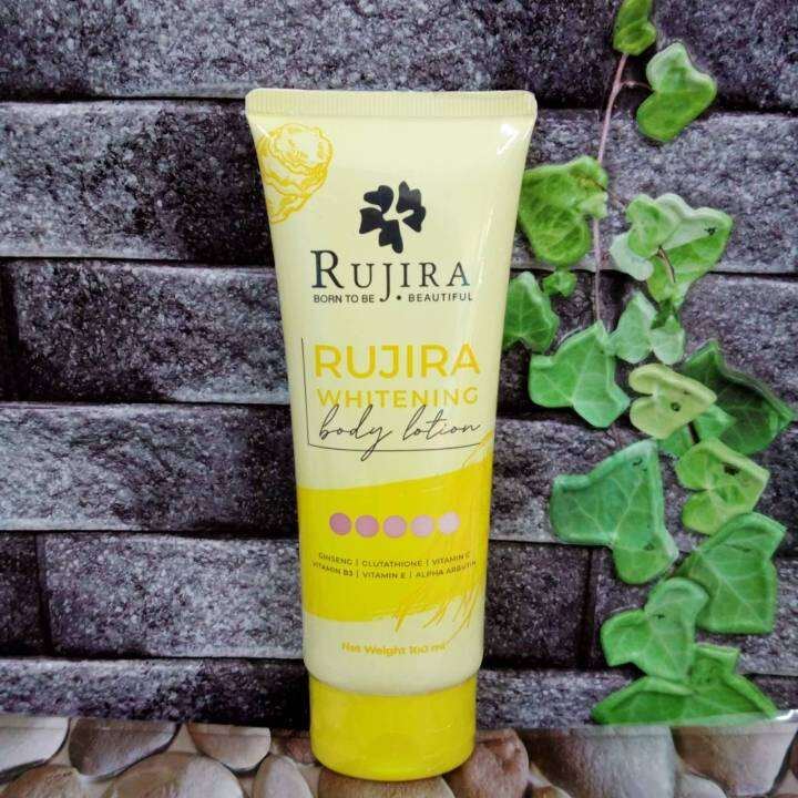 รุจิรา ไวท์เทนนิ่ง บอดี้ โลชั่น Rujira Whitening Body Lotion ขนาด 100 ml | Lazada.co.th