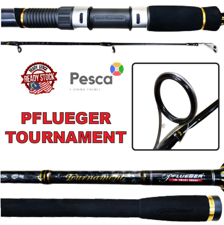 PESCA - PFLUEGER Tournament Fishing Rod Pflueger Spinning Rod Joran ...
