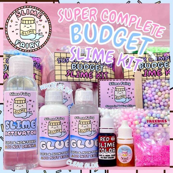 SUPER COMPLETE BUDGET SLIME KIT BY FAIRY | Lazada PH