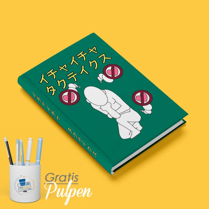 Notebook Icha Icha Tactics Hatake Kakashi Buku Tulis Murah Ukuran A5 ...