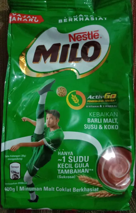Milo Malaysia Kemasan 400 gr Hemat | Lazada Indonesia