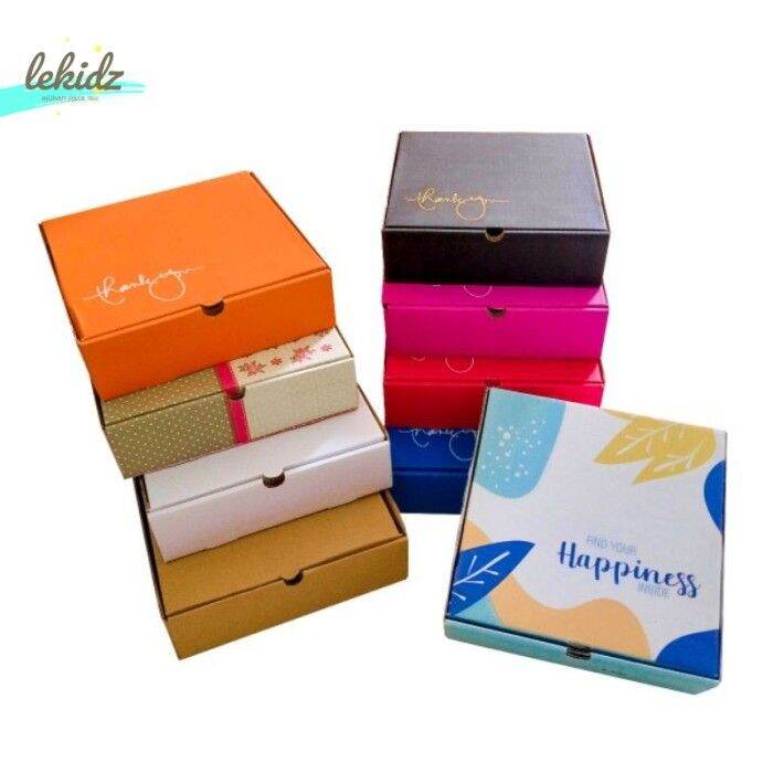 Kardus Box Kado Hadiah Giftbox Hampers Kartu Ucapan | Lazada Indonesia