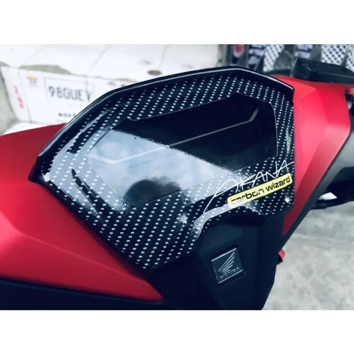 ☜Honda click panel gauge protector 125i150i akana carbon design 6D♟ ...