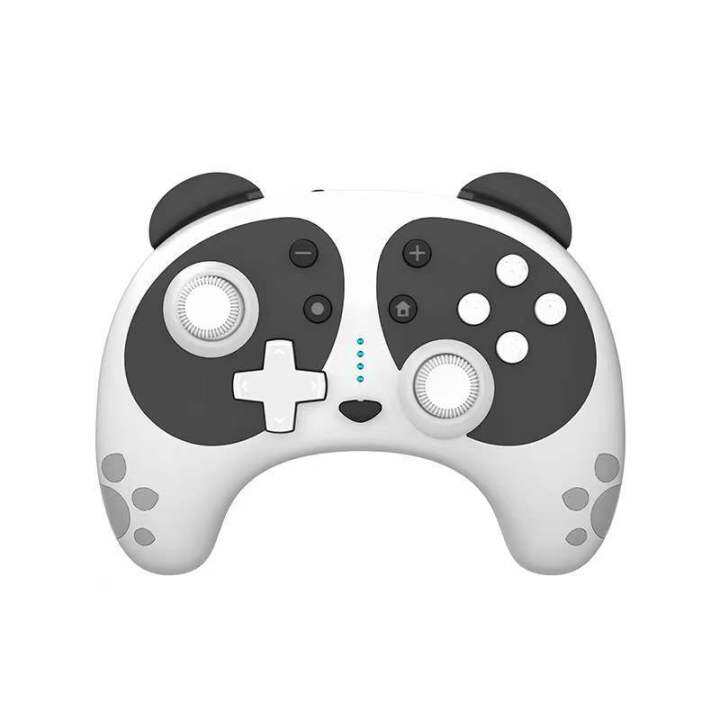 Switch Pro Wireless Bluetooth Gamepad Controller Panda Wireless Controller With Wake Up Function