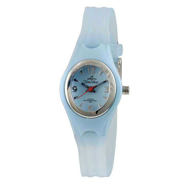 UniSilver TIME MOCHI-PONCHI Women's Analog Silver/Translucent Light ...