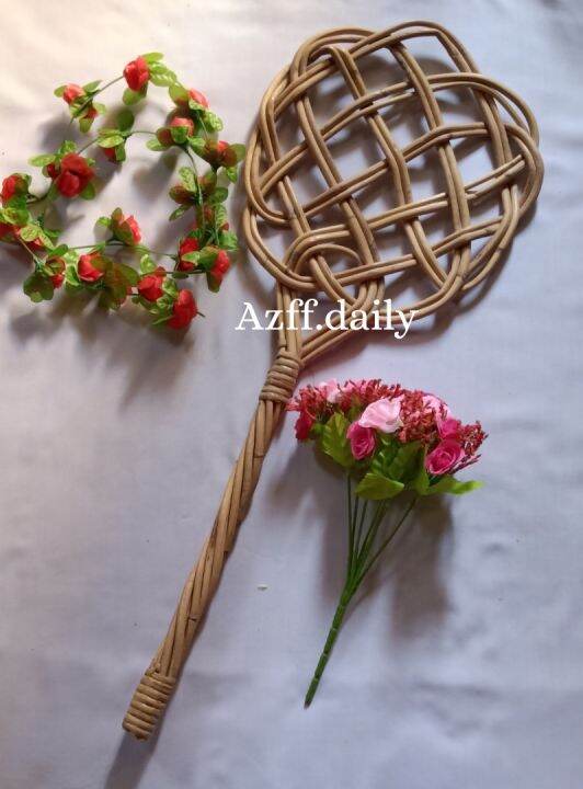 GEBUKAN KASUR / PEMUKUL KASUR ROTAN / RAKET PEMUKUL KASUR / ALAT ...