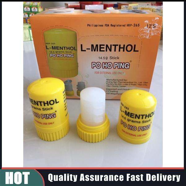 Original Po Ho Ping Menthol Inhaler (big size) 14.5g | Lazada PH