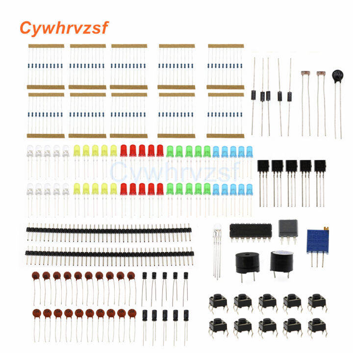 New Electronics Components Basic Starter Kit for Arduino UNO MEGA2560 Raspberry Pi with LED ...