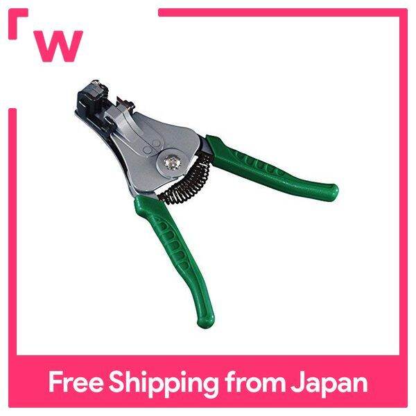 [HOZAN] P-90-A Wire Stripper for Single Line with Strip Gauge|Strip Lengths Can be Set from 4 to ...