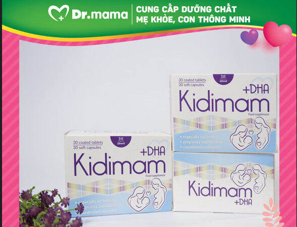 kidimam DHA- bổ sung vitamin DHA cần thiết | Lazada.vn
