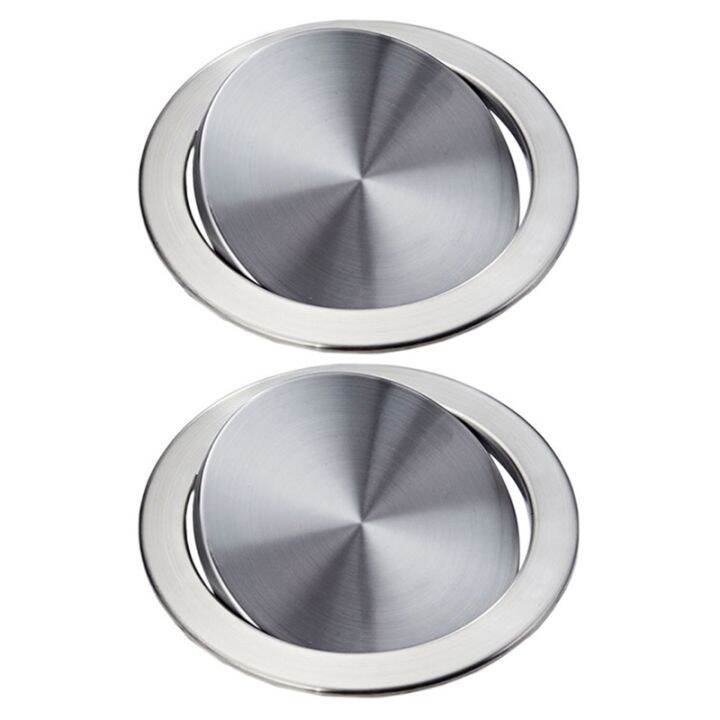 【Ready Stock&COD】2X Garbage Flap Lid Trash Bin Cover Flush Built-in ...