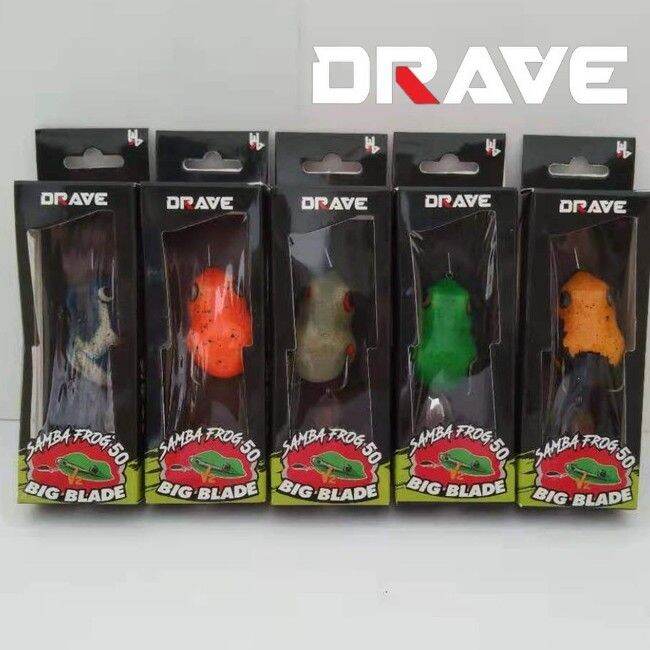 DRAVE SAMBA SOFT FROG 50 V2 (BIG BLADE) | Lazada