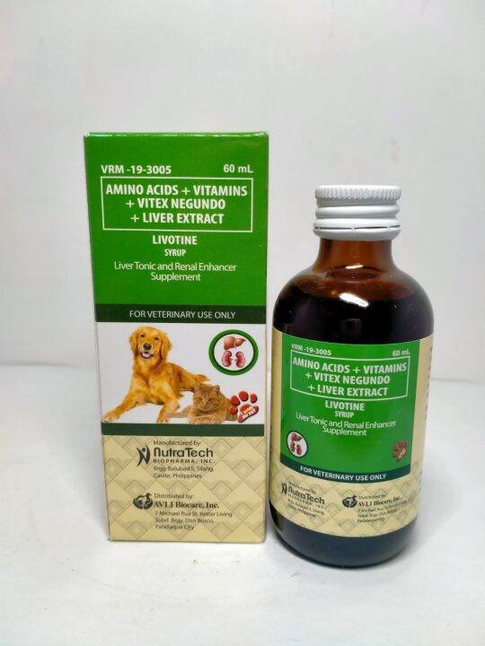 [CLR AGRIVET ] LIVOTINE LIVER TONIC AND RENAL ENHANCER SUPPLEMENT FOR ...
