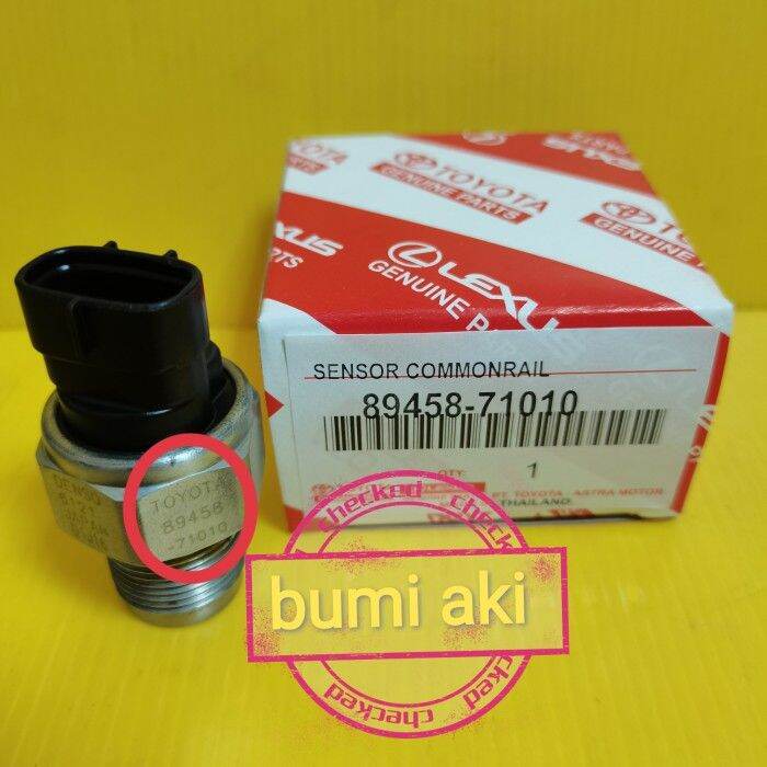 SWITCH COMMON RAIL SENSOR INJEKTOR TOYOTA FORTUNER DIESEL SOKET 3 ...