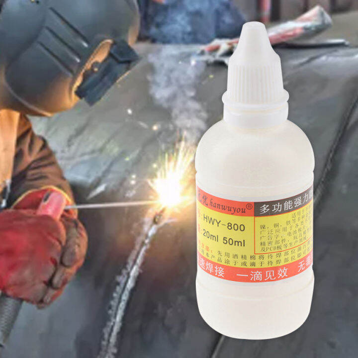 【100% Original】20ml/50ml Stainless Steel Liquid Flux Solder Paste Flux ...