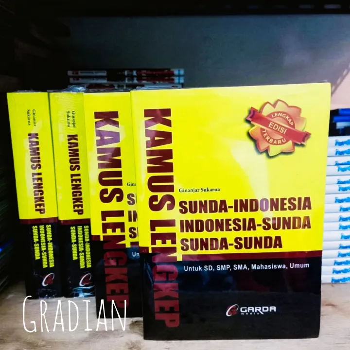 KAMUS LENGKAP BAHASA SUNDA 'SUNDA-INDONESIA, INDONESIA-SUNDA, SUNDA ...