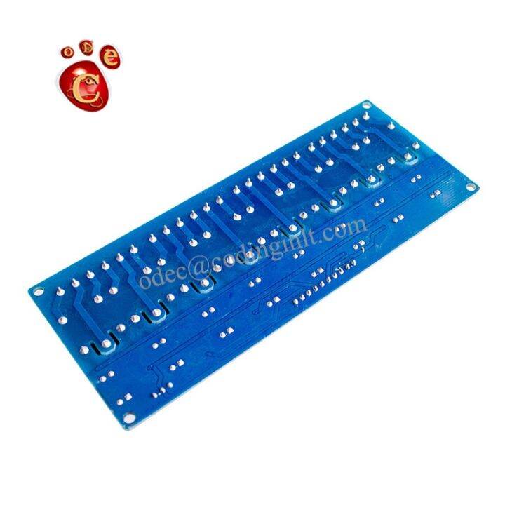 8 way relay module with optocoupler isolation supports AVR/51/PIC microcontroller | Lazada PH