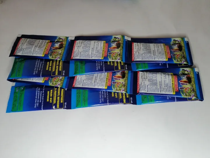 [SOUTH VET] 12 sachets Wash Out Intense Animal Shampoo 10ml Sachet Anti ...