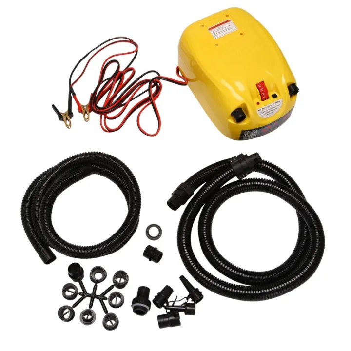 Electrical High Pressure DC12V Electric Air Pump Inflatable Boat Dinghy ...