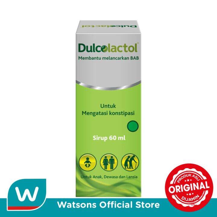 DULCOLACTOL Lactulose Syrup 60ml | Lazada Indonesia