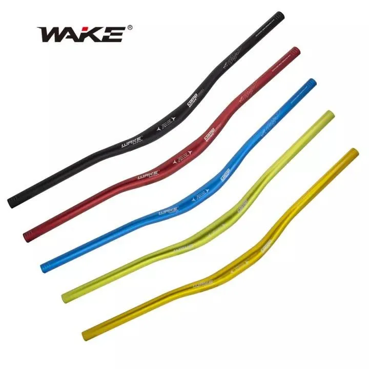 WAKE 780มม. หรือ720มม. * 31.8มม. MTB จักรยานอลูมิเนียม Handlebar สำหรับ ...