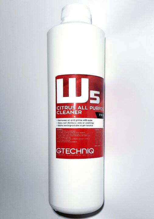 Gtechniq W5 Citrus All Purpose Cleaner AM 500ml | Lazada PH