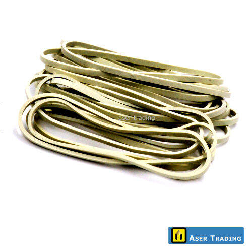 RUBBER BAND 15inch WHITE / GETAH GELANG 15inci PUTIH (200g) | Lazada