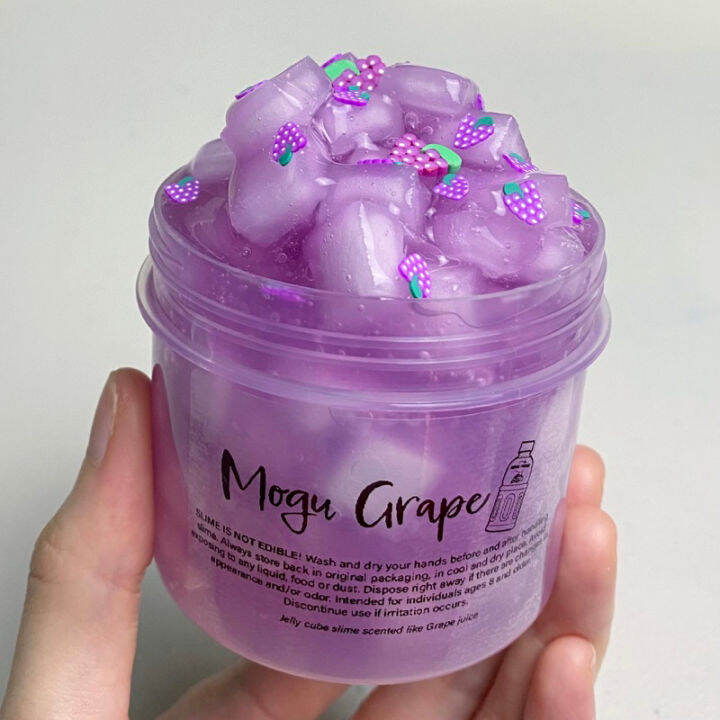 Mogu Mogu Grape Jelly Cube Slime | Lazada PH