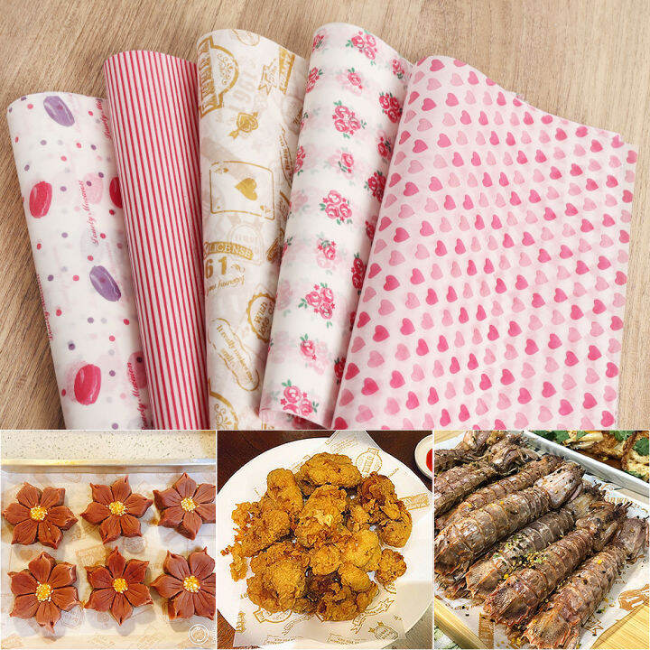 Safe And Harmless Wax Paper Food Wrapping Paper Snack Pad Paper Oil ...