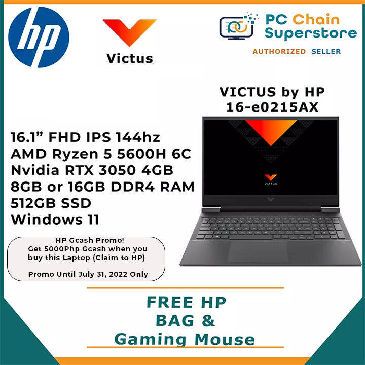 Victus by HP 16-e0215AX Gaming Laptop - 16.1" FHD IPS 144hz | AMD Ryzen ...