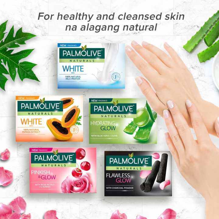 Palmolive Naturals White with Papaya Whitening Bar Soap 115g | Lazada PH
