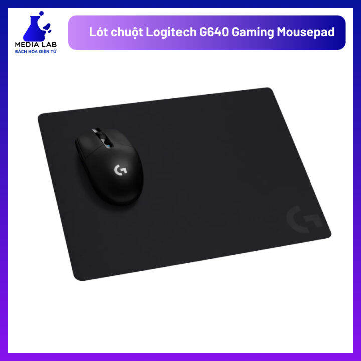 Lót chuột Logitech G640 Gaming Mousepad, media lab. | Lazada.vn