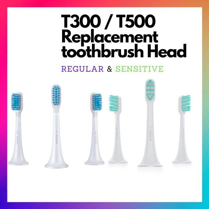 100% Xiaomi Toothbrush Heads Type for Xiaomi Mijia Electric Toothbrush T300 T500 Sonic Soft ...