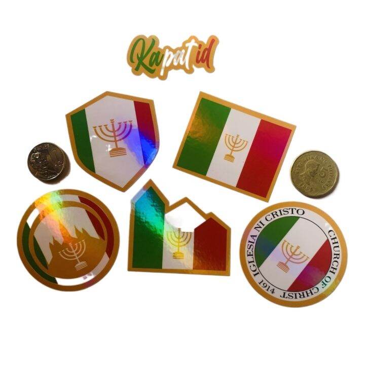 Iglesia ni Cristo sticker / Holographic/ 5pc plus free kapatid | Lazada PH