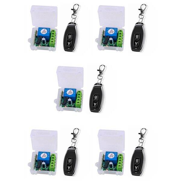 DC 12V Single Channel Relay Module Universal Wireless Switch RF Relay ...