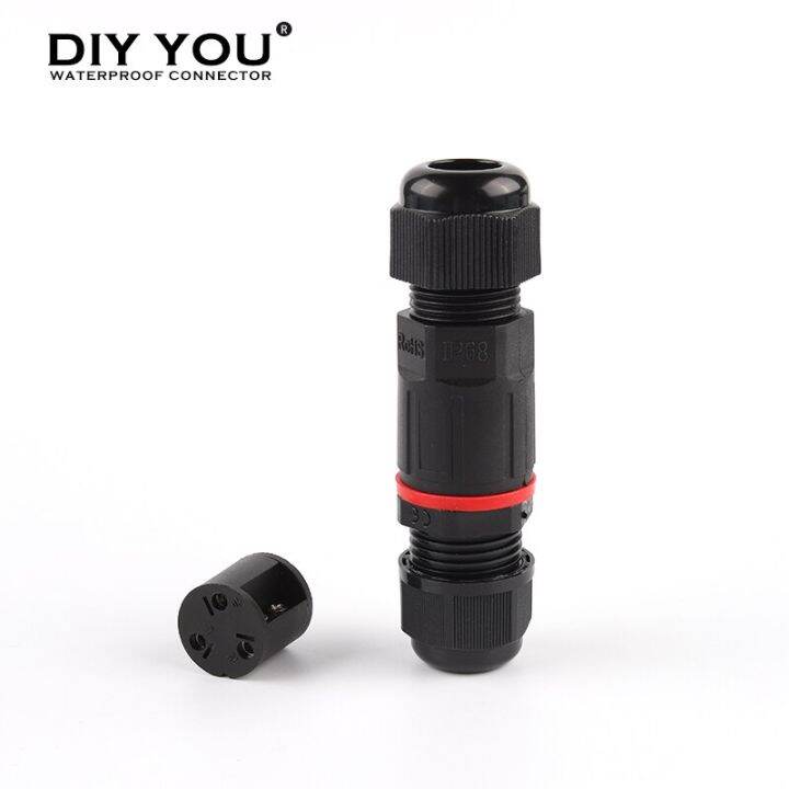 IP68 M20 Electrical Outer Diameter 3-11Mm Waterproof Connector 3 Pin ...