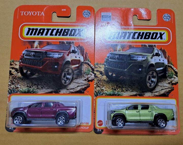 MATCHBOX TOYOTA HILUX PICKUP แพ๊กกระดาษยับด้านบน | Lazada.co.th