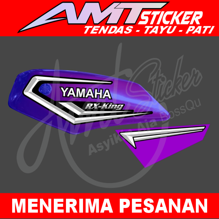 [Original] Stiker Decal/Cutting Motor Yamaha RX King Stiker Motor ...