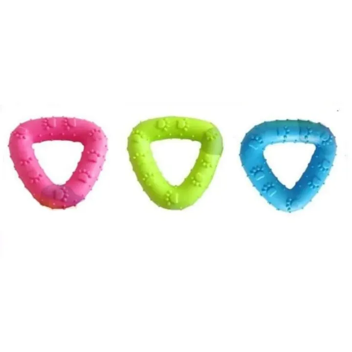 Pet Rubber Chew Triangle Toy | Lazada PH
