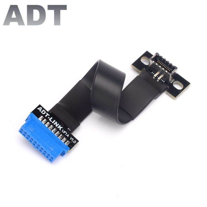 Usb 3.0 Internal Header To Usb 3.1/3.2 Type C Front Type E Adapter ...