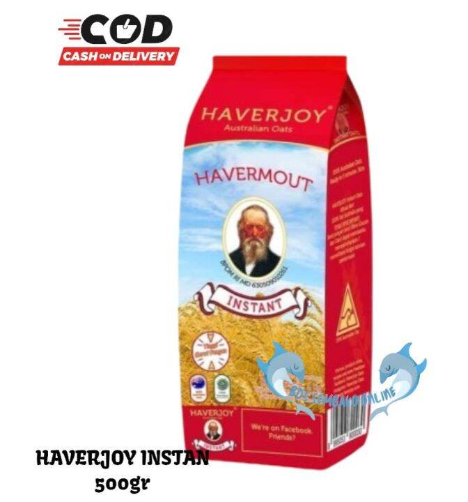 Haverjoy Havermout Oats INSTANT 500gr Australian Oats HALAL - INSTANT ...